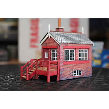 Card kit model buildings (built)